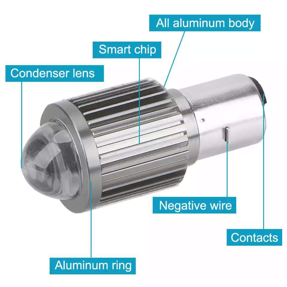 ASTRONT LED Dual Color H4 LED HS1 BA20D Projector Lens White Yellow H6 ...