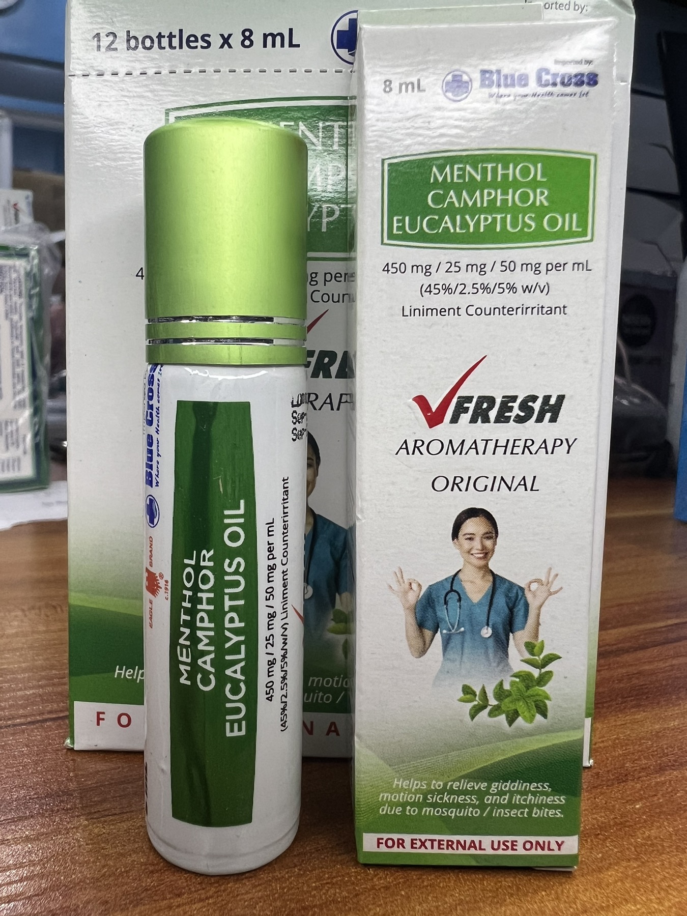 Vfresh Aromatherapy Oil Roll On (Original , Lavender, Green tea ...