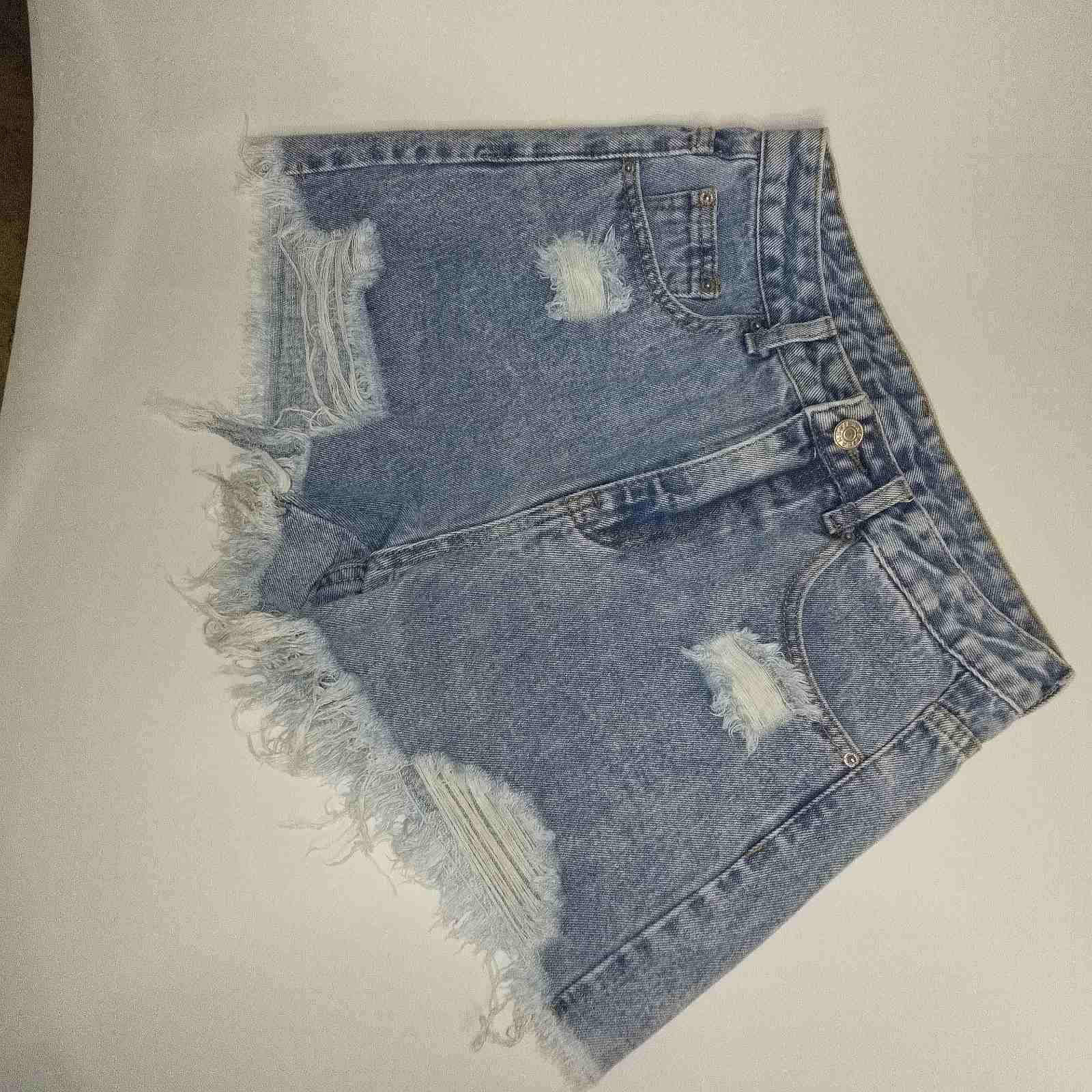Elegant Tattered Denim Short | Lazada PH