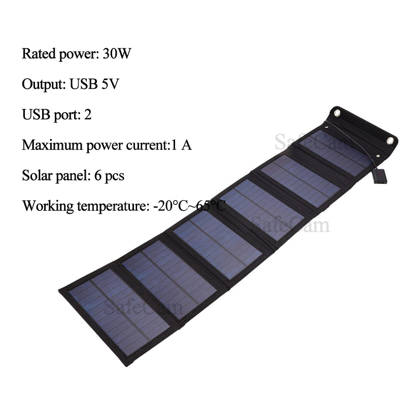 Portable Solar Panel usb charger outdoor waterproof For Cellphone ...