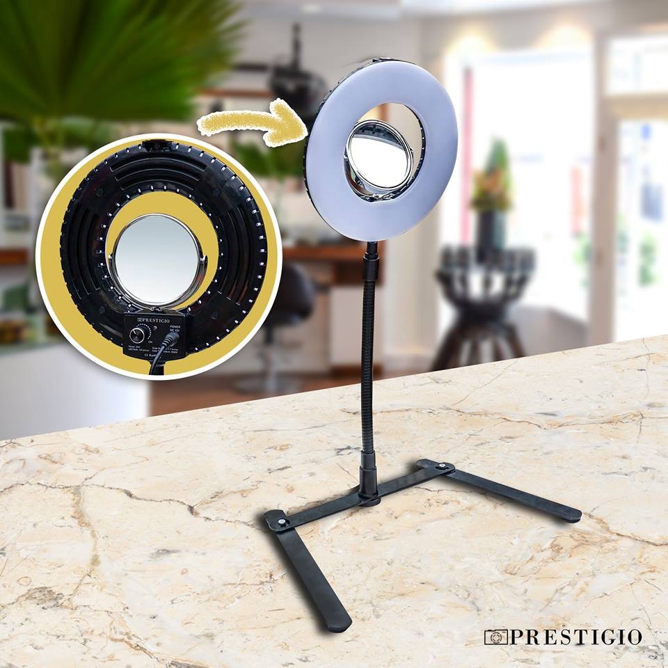 Kimstore Prestigio 8 Inches Table Top Ring Light With Double Sided ...