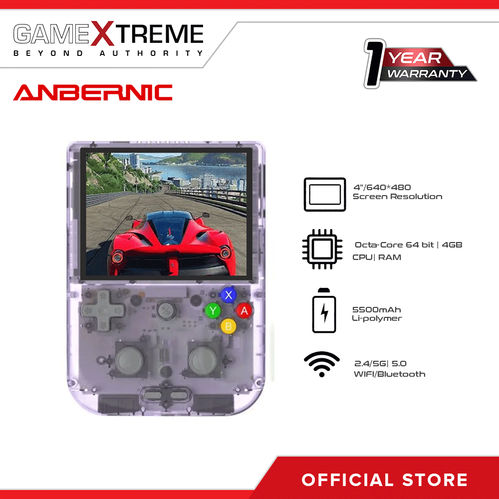 Anbernic RG405V GAMMA OS Android 12 Retro Handhled Gaming Console w/3 ...