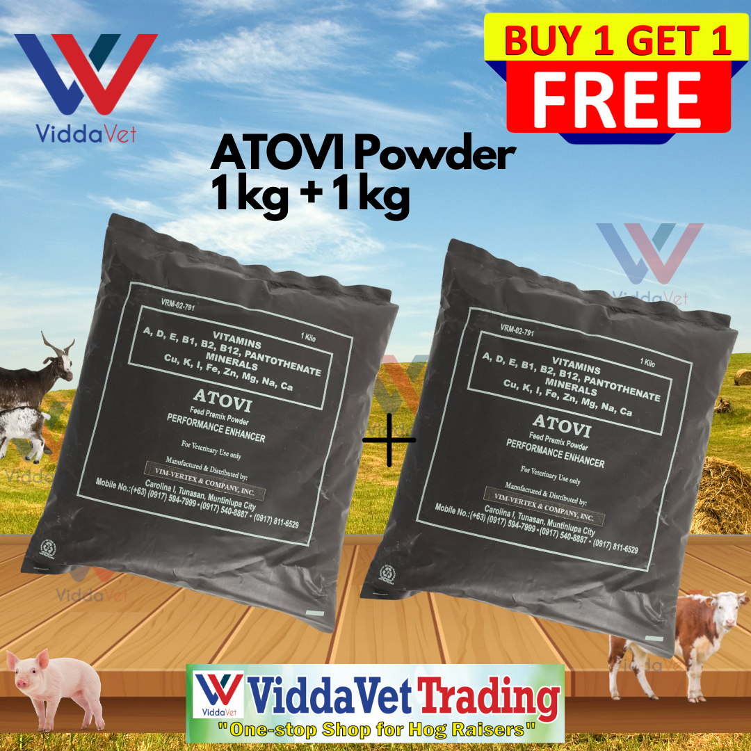 ATOVI powder 1 kilo BUY 1 TAKE 1 PROMO Atovi feed premix powder Atovi ...