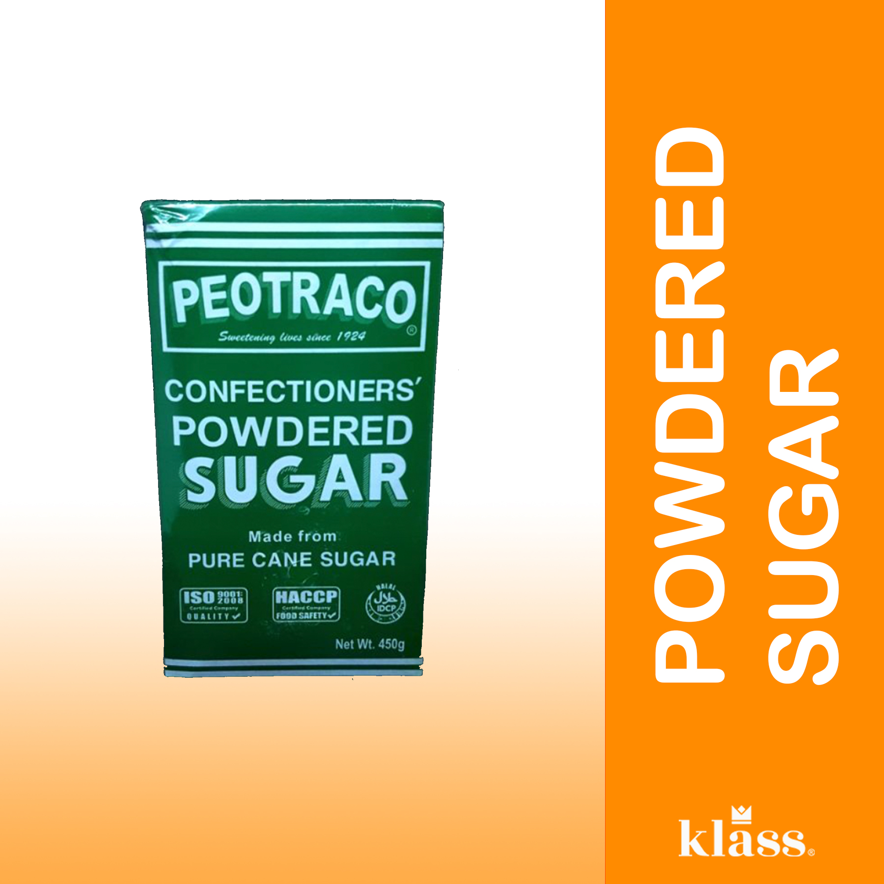 Peotraco Powdered Sugar 450g | Lazada PH