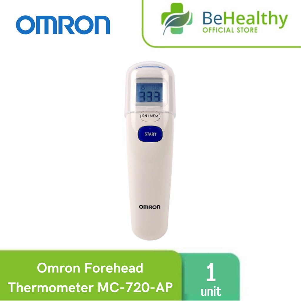 Omron Forehead Thermometer MC-720-AP | Lazada PH