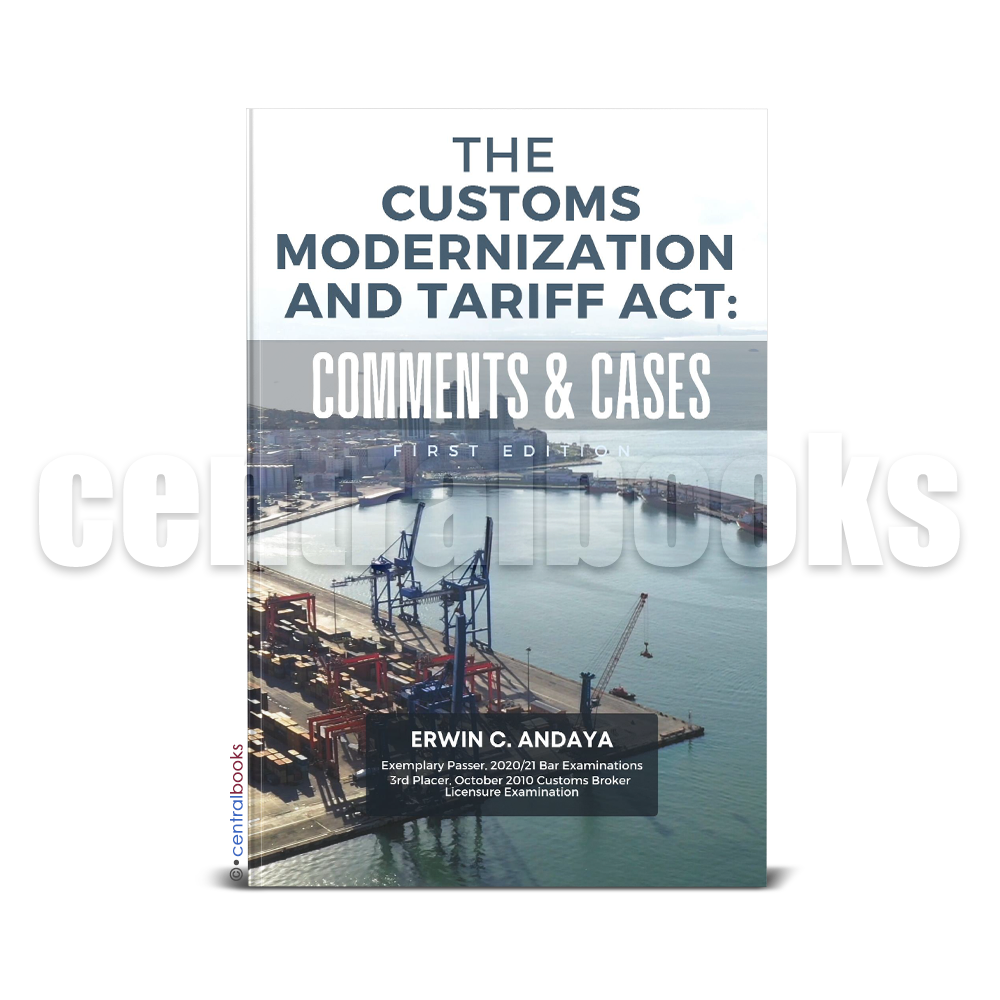 The Customs Modernization & Tariff Act: Comments and Cases (2022 ...