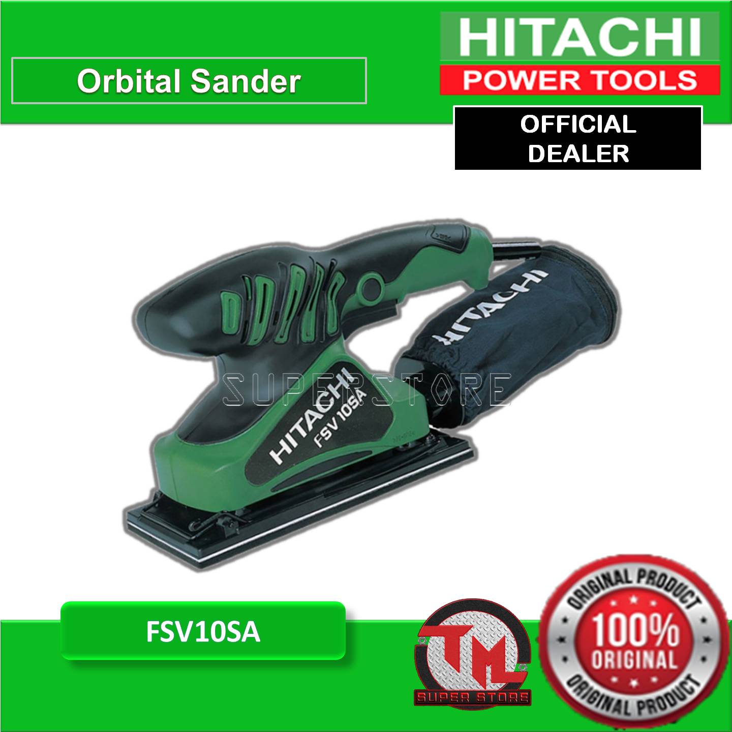 HITACHI Orbital Sander FSV10SA • Tm ss | Lazada PH