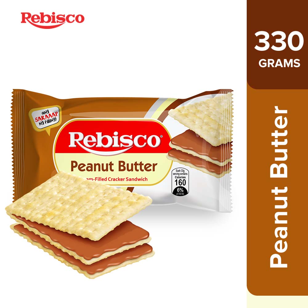 Rebisco Peanut Butter Sandwich 33G X 10Pcs | Lazada PH