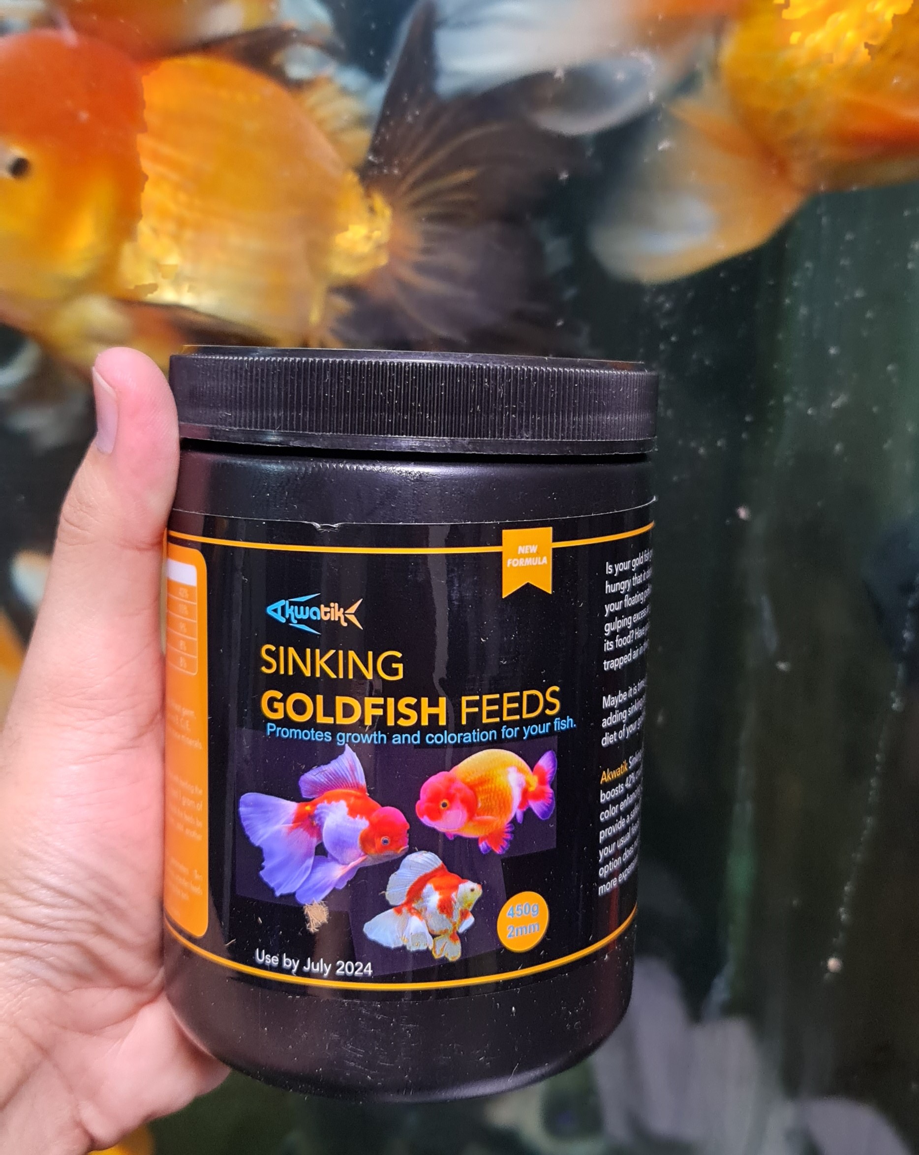 Goldfish Feeds Sinking 450g 2mm Floating 280g 3mm BESSN | Lazada PH