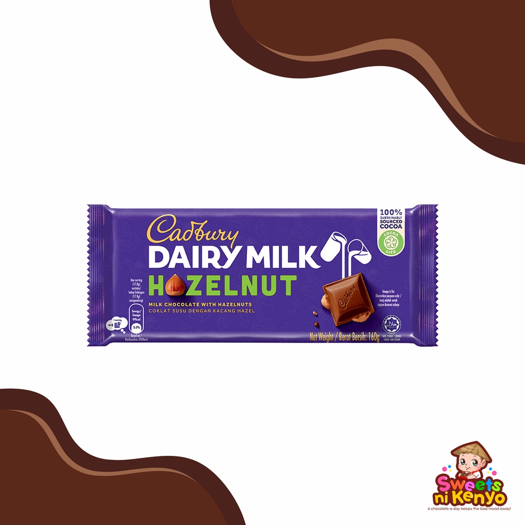 [Per Piece] Cadbury Milk Chocolate / Hazelnuts / Roast Almonds / Fruit ...