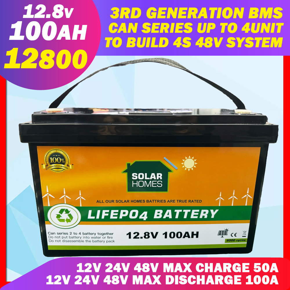 12.8V100AH 12V100AH Lifepo4 Battery Lipo4 Battery | Lazada PH