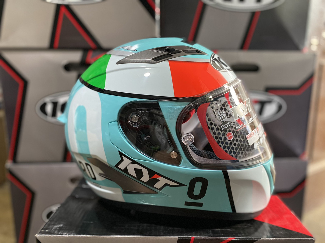 KYT VENDETTA ANDREA LOCATELLI FULL FACE HELMET | Lazada PH