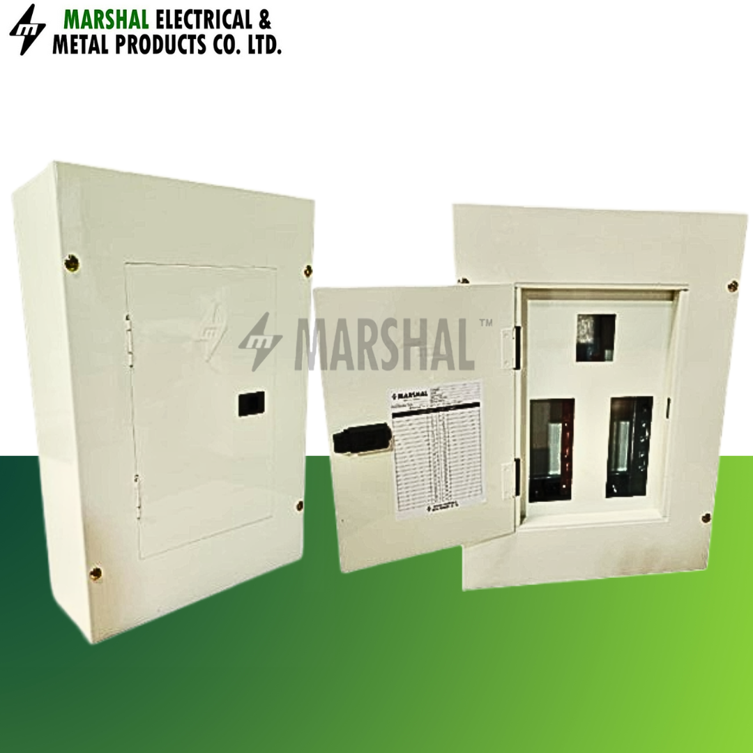 MARSHAL Electrical Panel Box Bolt on Enclosure for breakers 2 Pole 10 ...