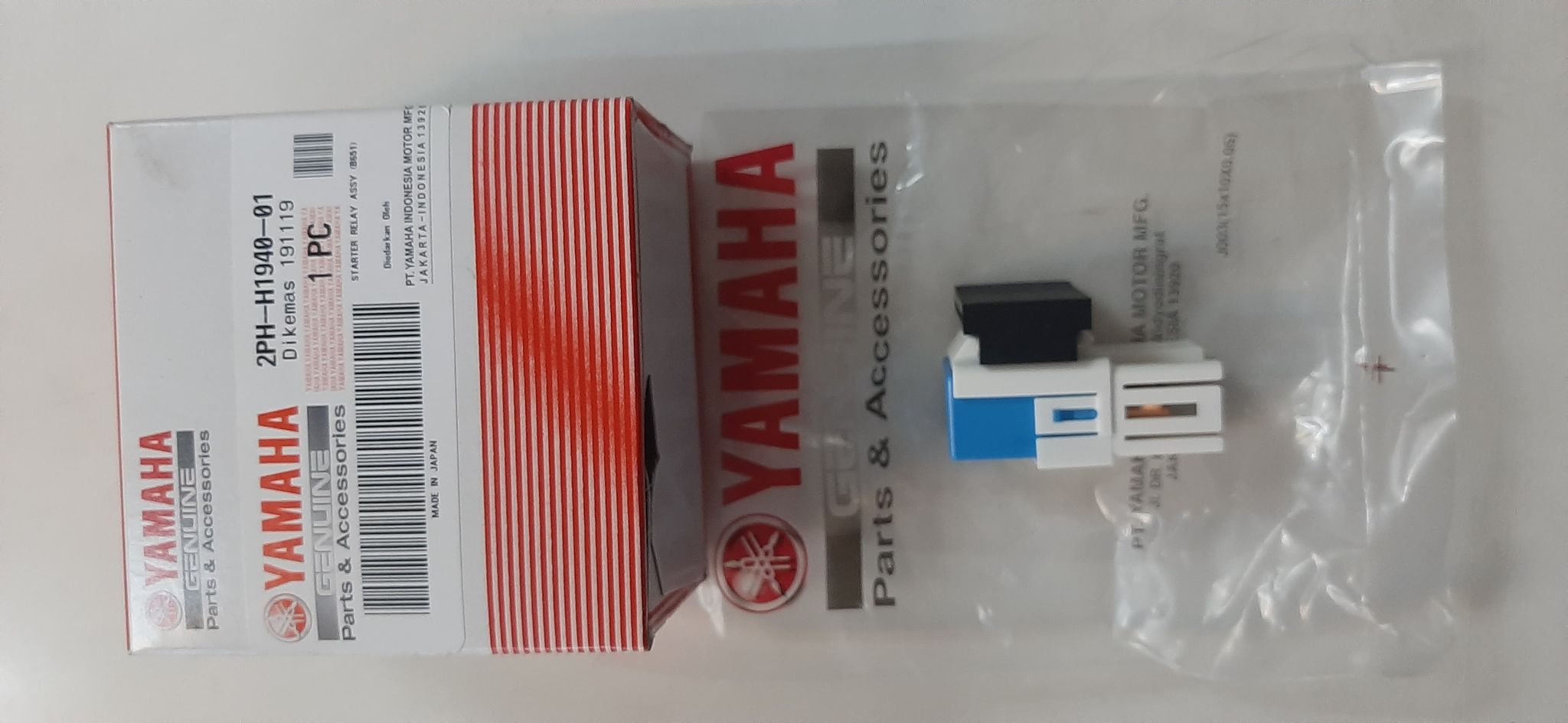 ORIGINAL YAMAHA STARTER RELAY FOR YAMAHA MIO i 125 / MIO SOUL i 125 ...