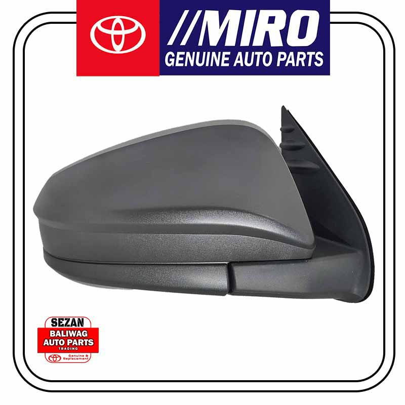 MIRO TOYOTA SIDE MIRROR RIGHT MANUAL BLACK HILUX 2016-2020 87910-0KC41 ...