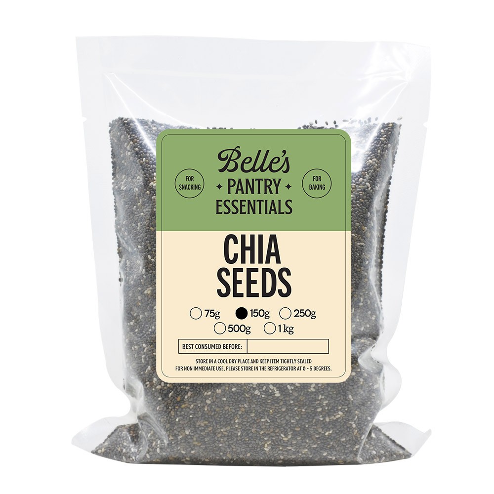 Belle's Organic Chia Seeds 150g - 1kg | Lazada PH