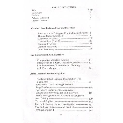 NEW CURRICULUM- CRIMINOLOGY REVIEWER BRETHREN | Lazada PH