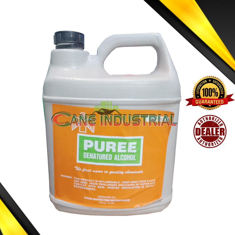6 galons / box Puree Denatured Alcohol - 4L | Lazada PH