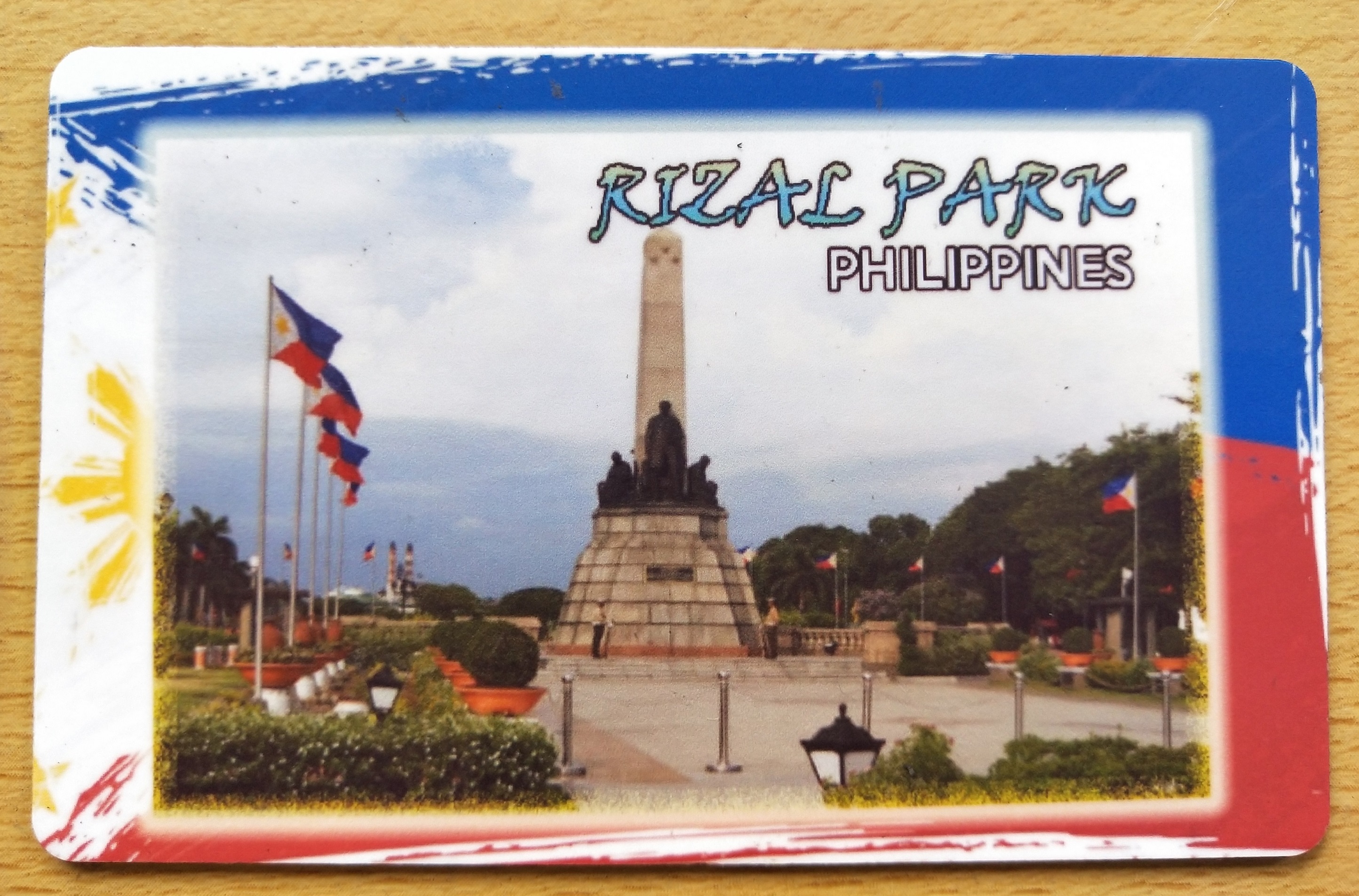 Rizal Park Rubber Magnet Souvenir Design | Lazada PH