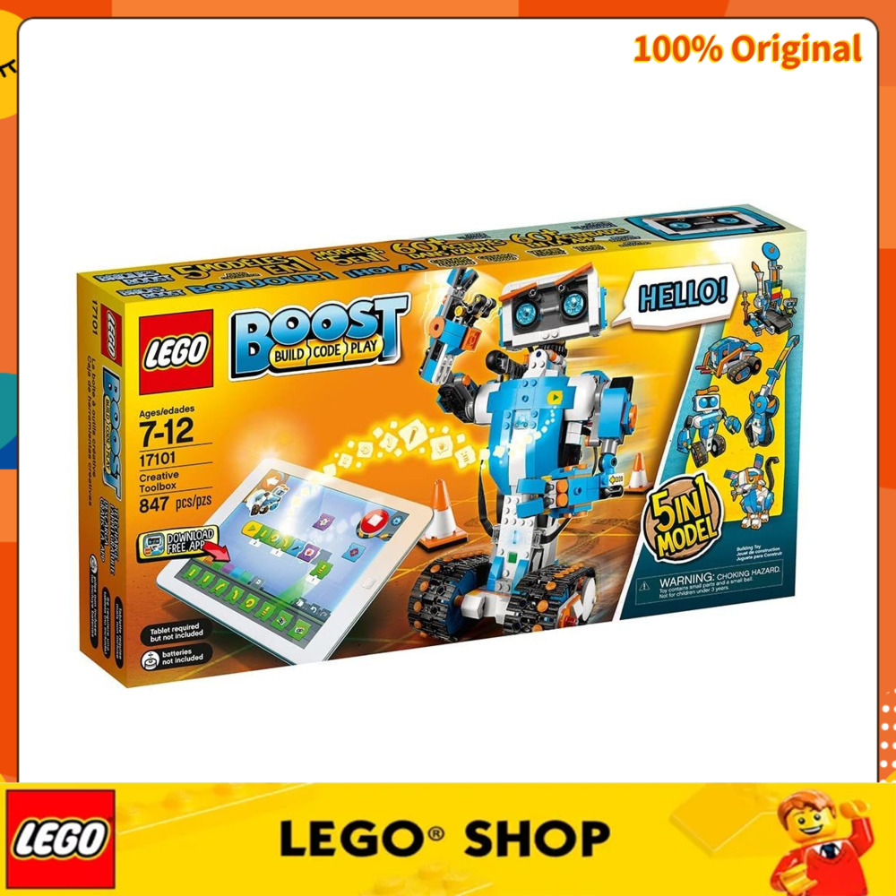 LEGO Boost Creative Toolbox 17101 Fun robot building kit at educational ...