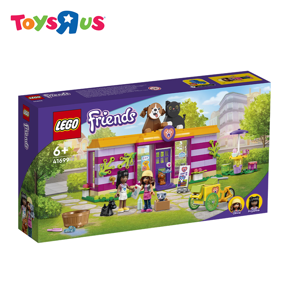 LEGO® Friends 41699 Pet Adoption Café, Age 6+, Building Blocks, 2022 ...