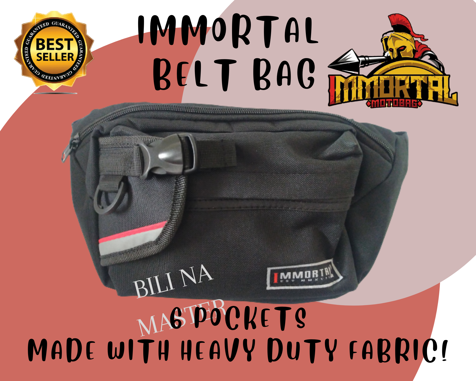 Original Immortal Motobag Belt Bag Or Waist Bag | | Lazada PH