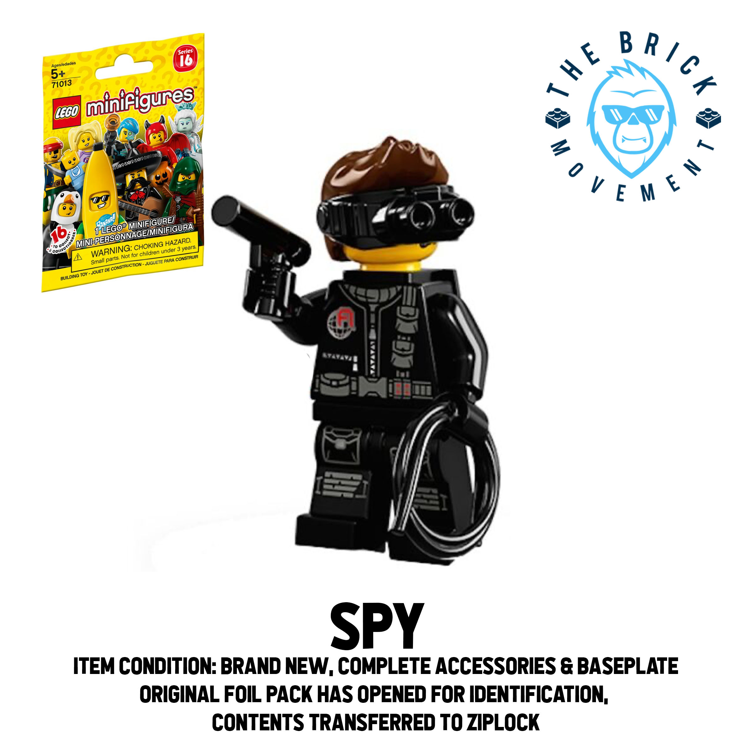 LEGO® Collectible Minifigure Series 16: Spy Minifigure | Lazada PH