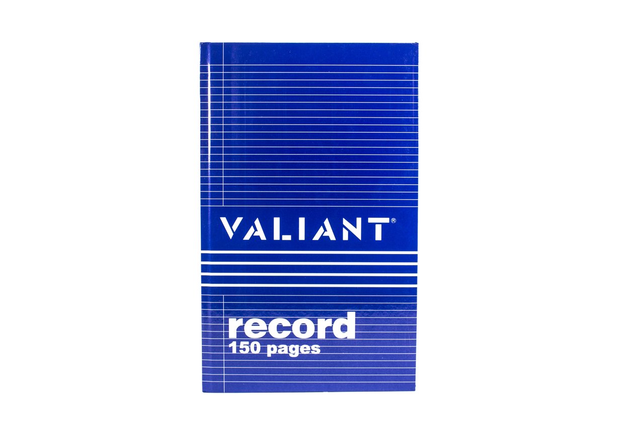 Valiant Record Book 500, 300, 200, 150 pages Sold Per Piece | Lazada PH