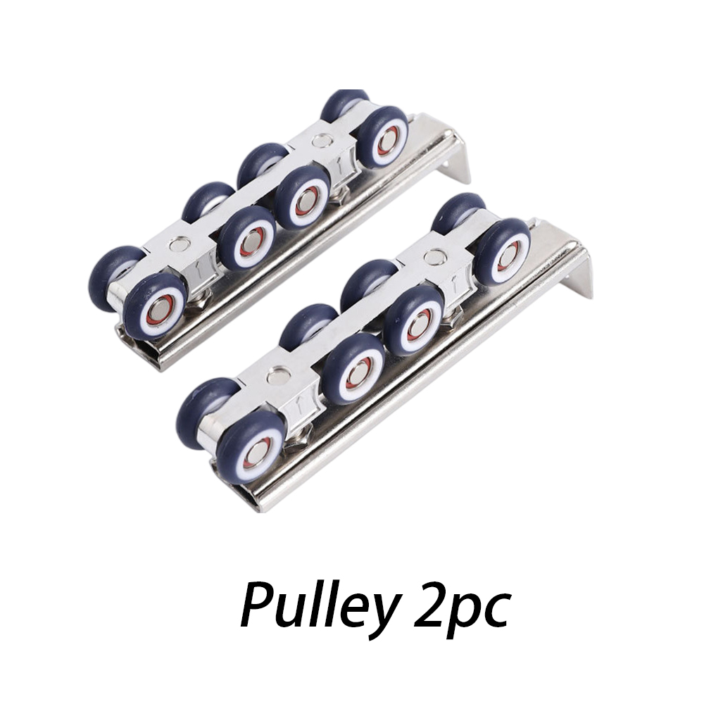 Double Yellow Sliding Door Roller (Nylon/Steel) Set 80 to 100kg with 2 ...