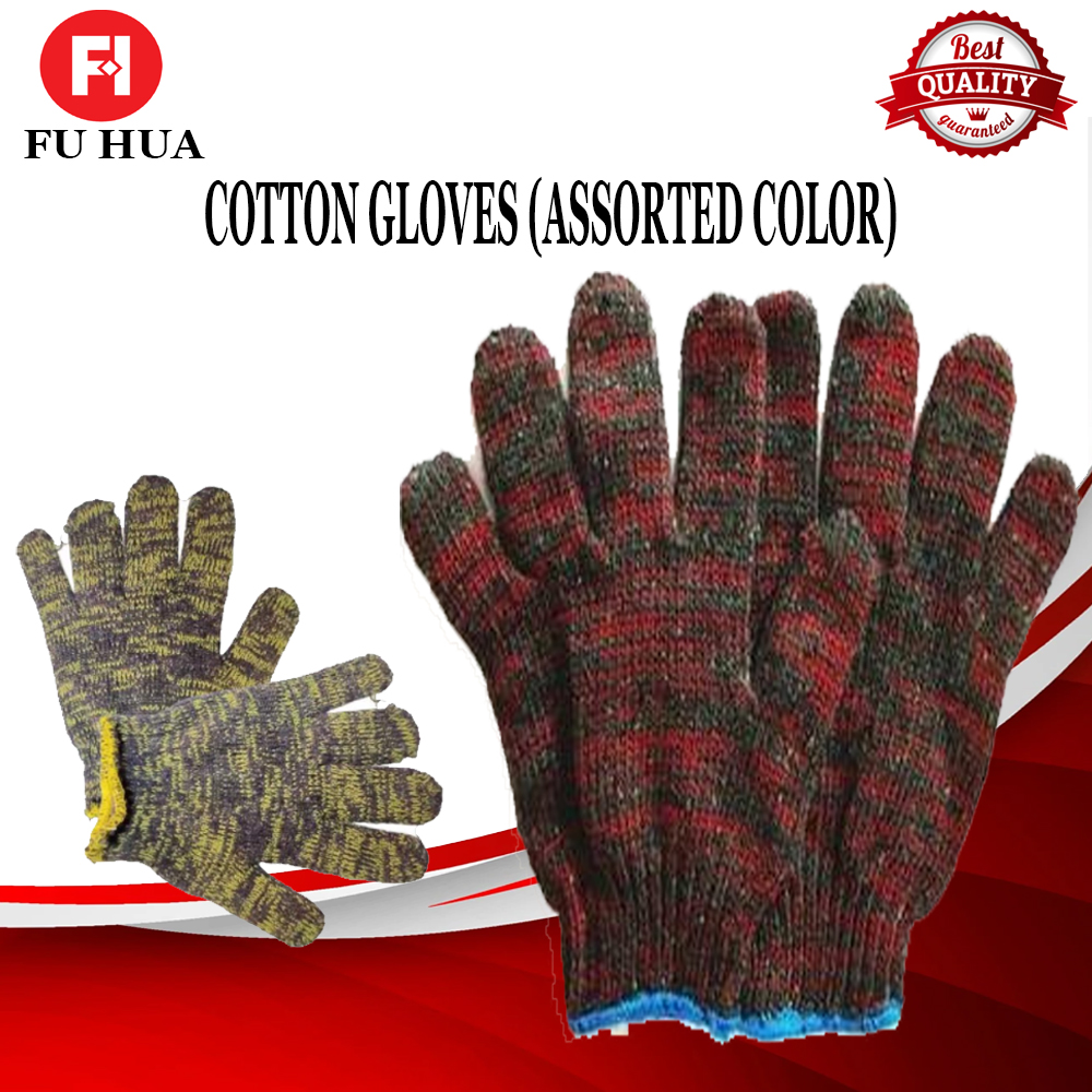 MBT Knitted Thick Cotton Gloves Assorted Construction and Other Use ...