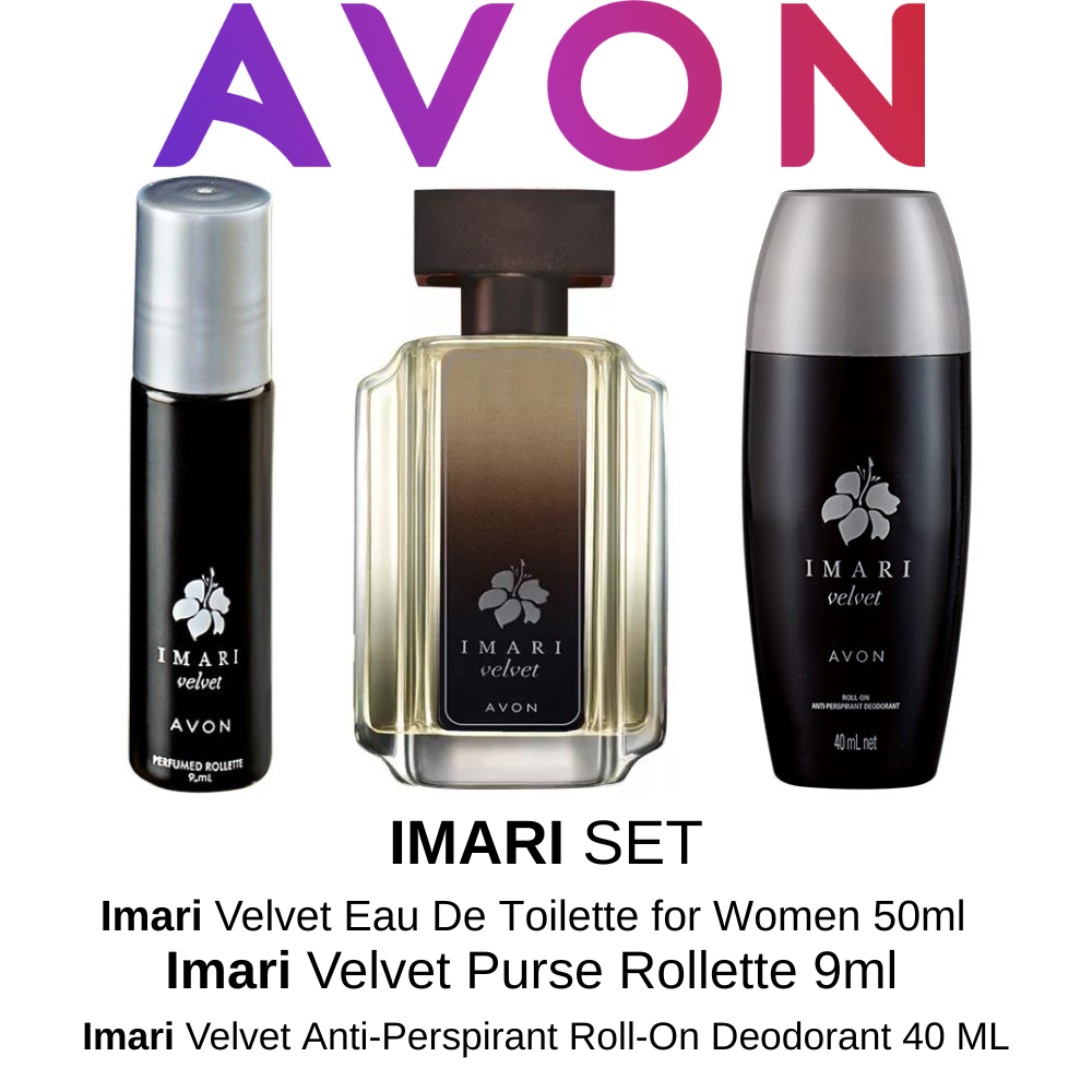 Avon IMARI VELVET BUY 1 GET ALL - Eau de toilette long lasting perfume ...