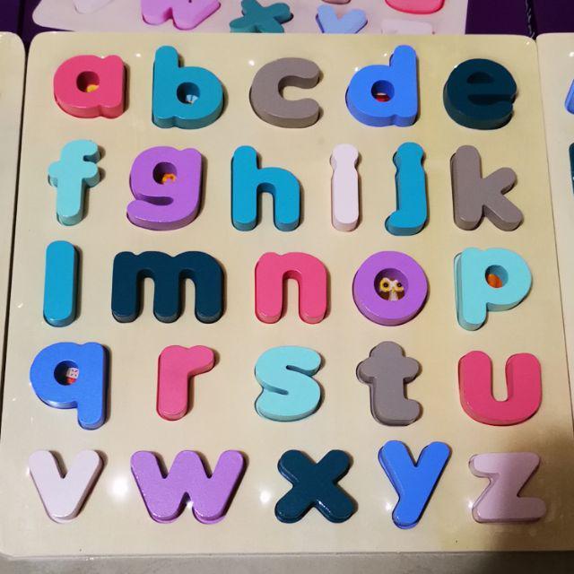 Wooden PASTEL Embossed Letters | Lazada PH