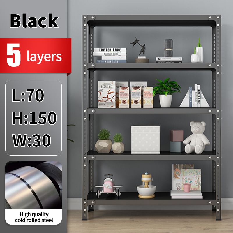 CES Bearing 450KG Angle Steel Rack Shelves 3 Layers-5 Layers Storage ...