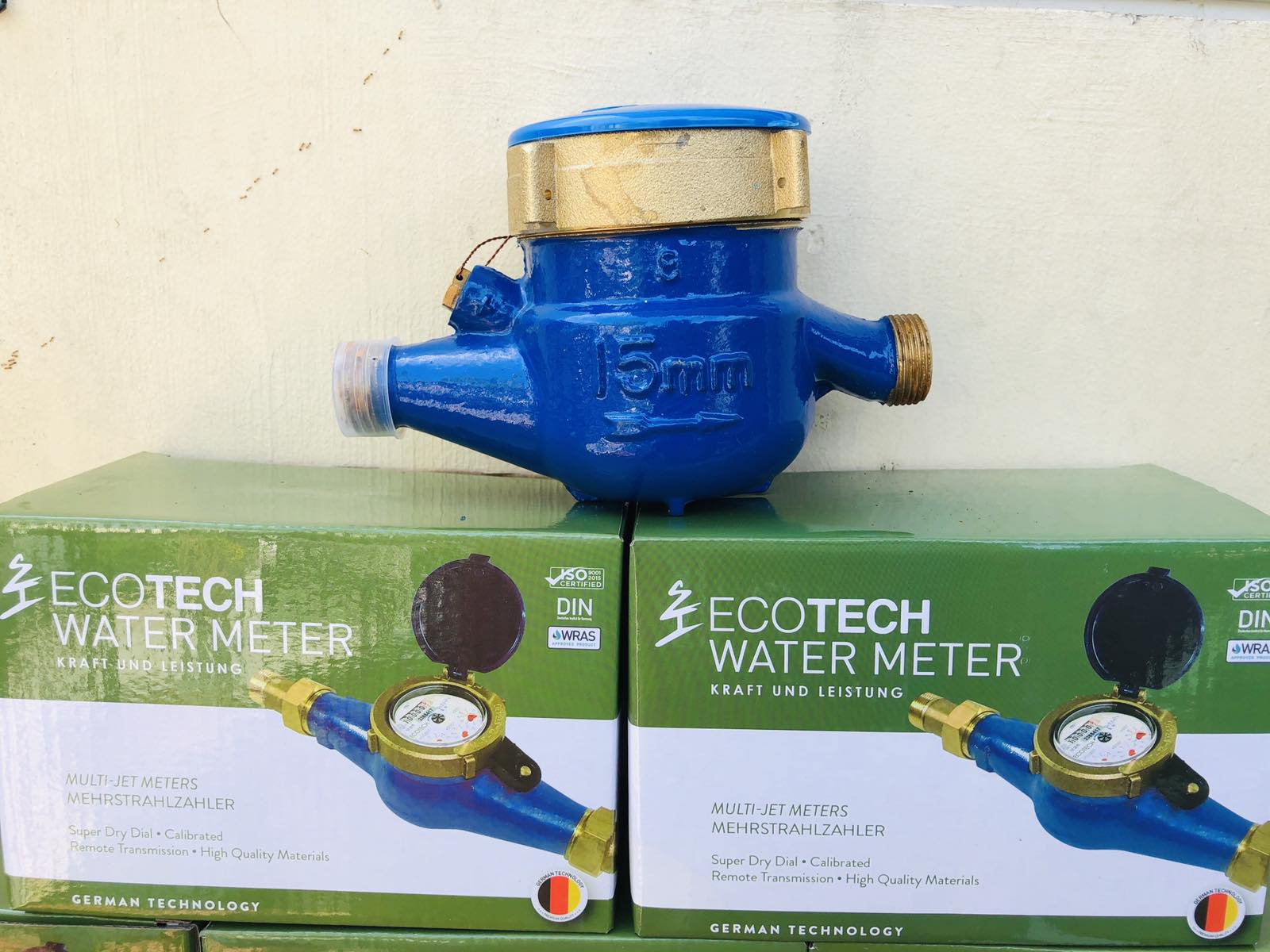 3/4" INCH (15mm) Ecotech Water Meter (Brass) | Lazada PH