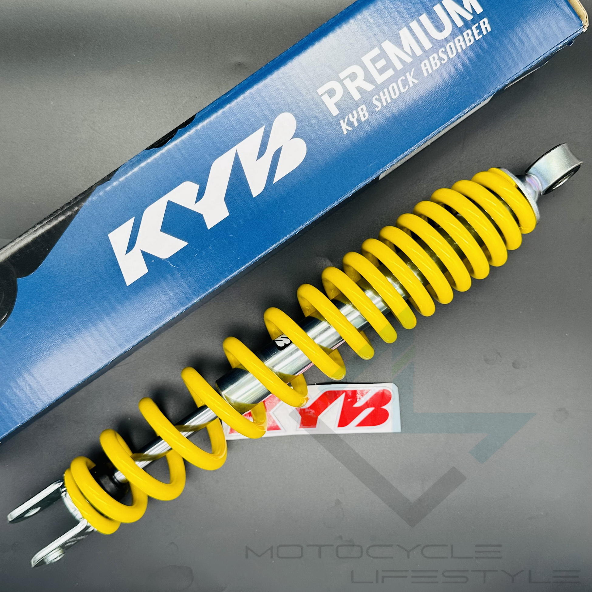 KYB Premium Shock Absorber 318mm for Mio, Mio125, Soul I 125, Sporty ...