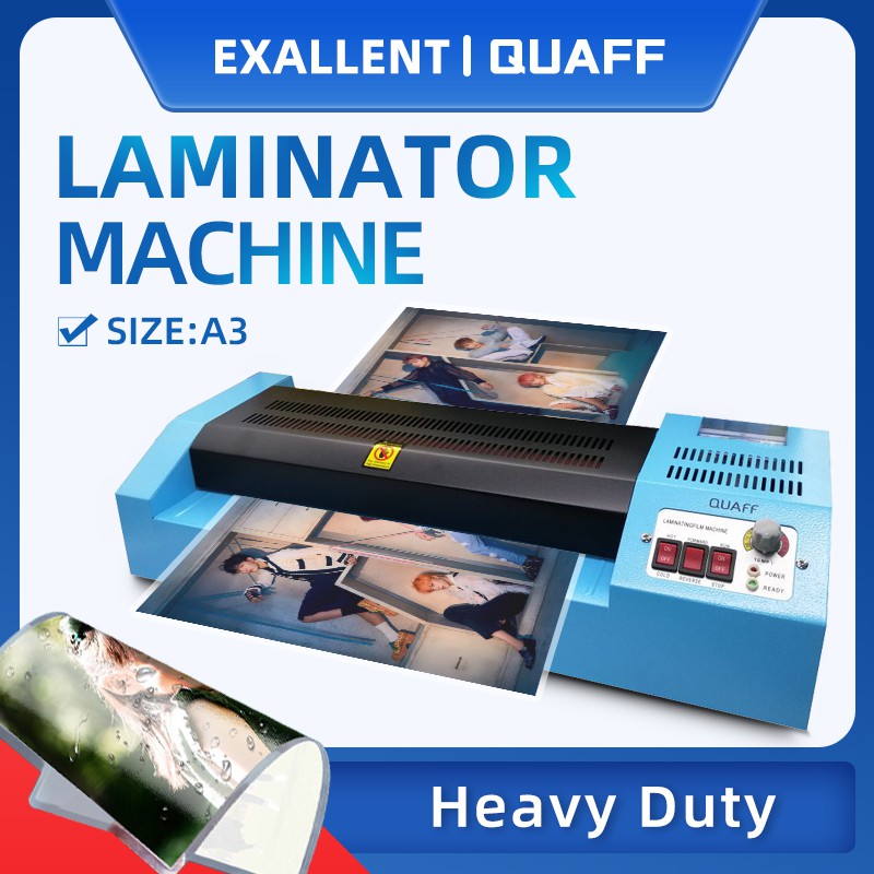 【Local Stock】 A3 A4 Laminator Machine HOT COLD REVERSE 220V Quaff Brand ...