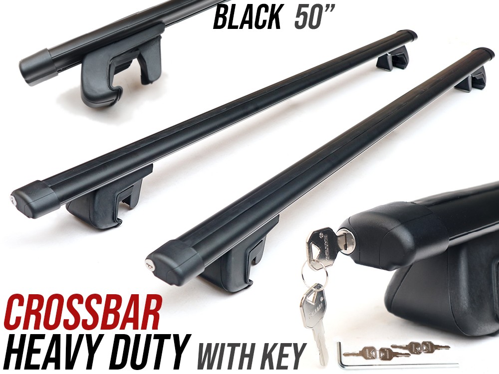 Universal Crossbar for Car with Key for unit with Open Roof rail ...