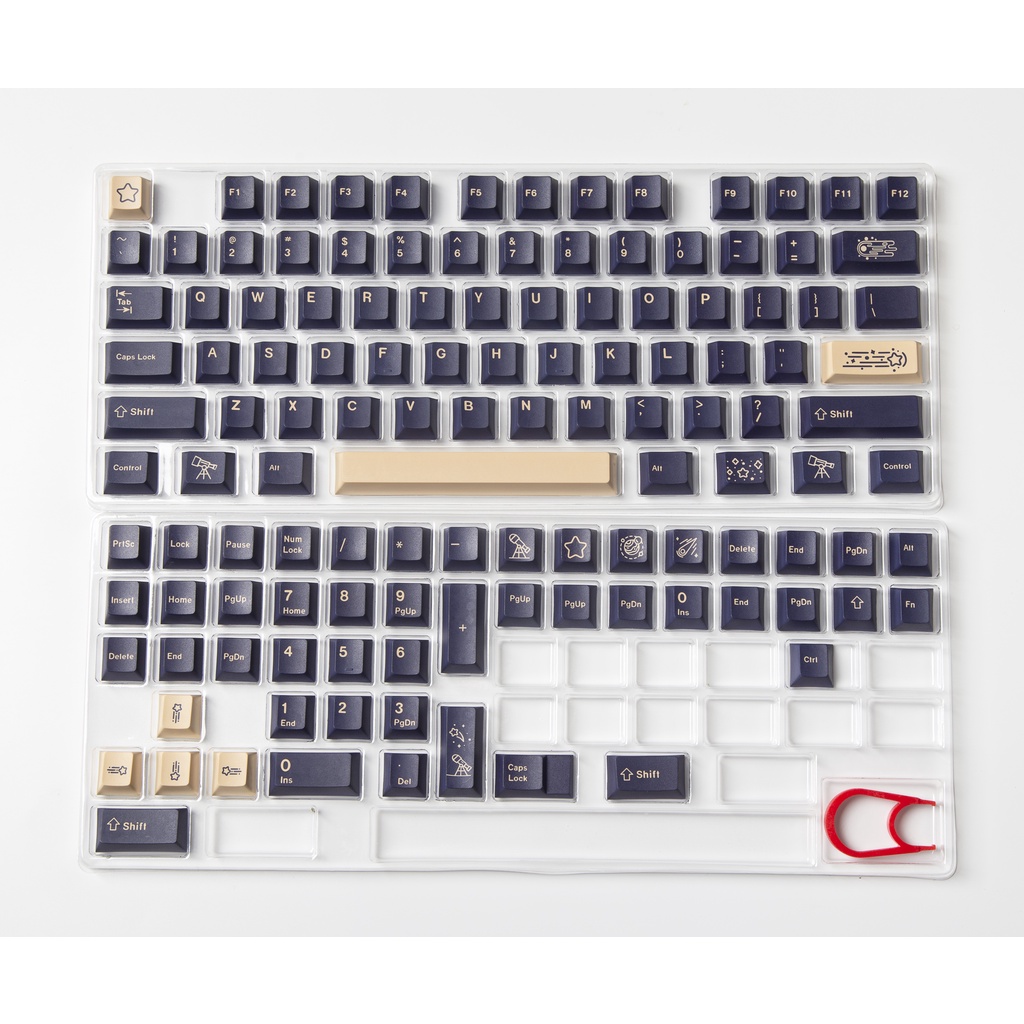 GMK Stargazing Keycap Cherry Profile 124 Key PBT Sublimation Suitable ...
