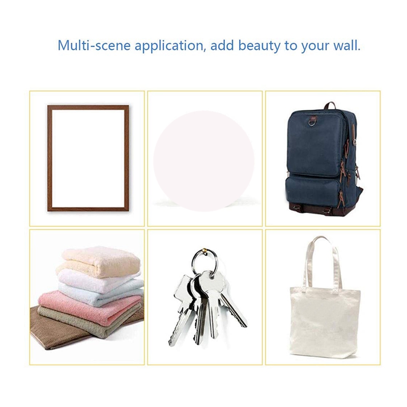 40Pcs Invisible Nail Screws Wall Hooks Picture Hangers Traceless Photo ...