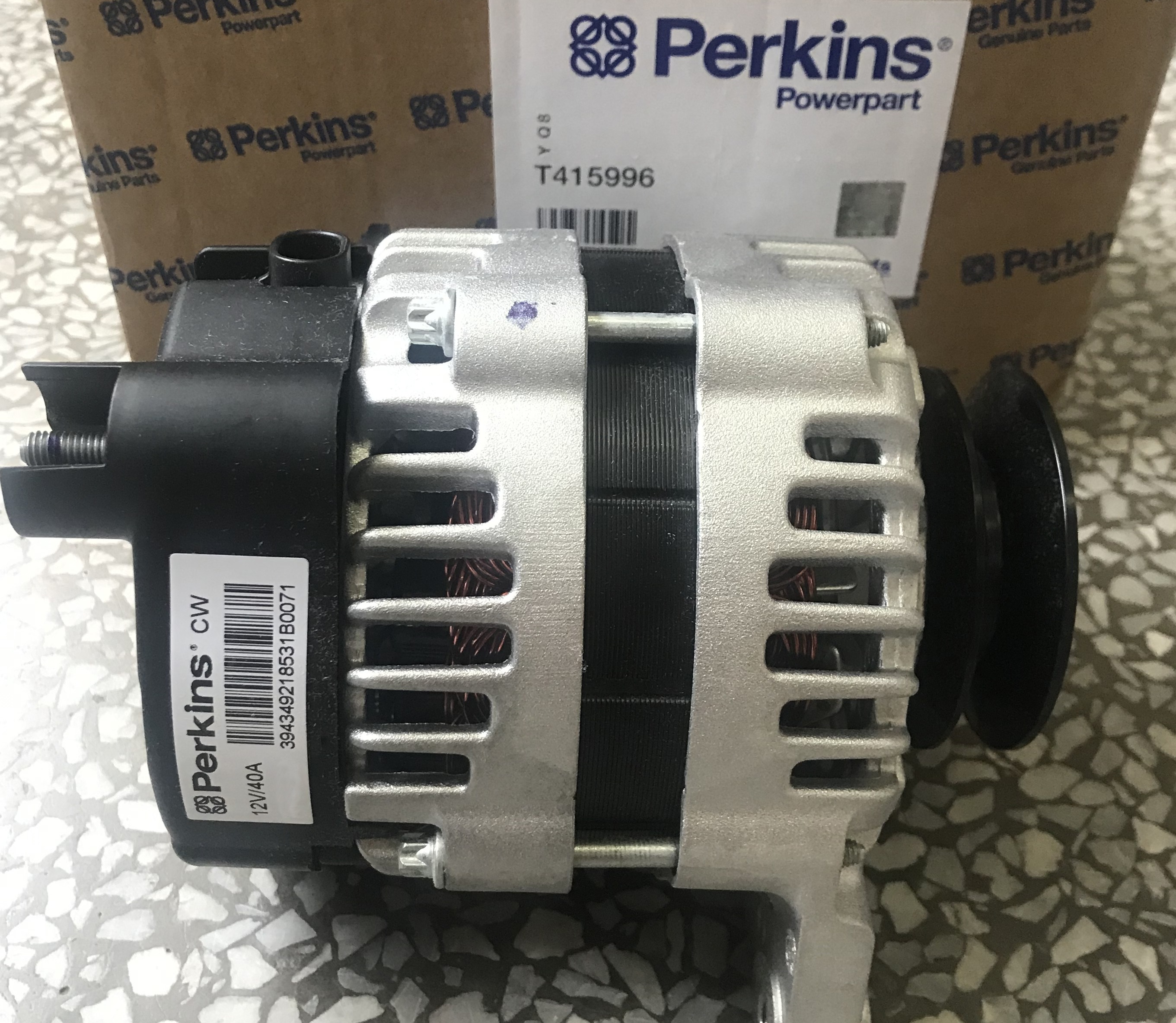 T415996 Original Alternator for Perkins 403D-15 genuine diesel engine ...