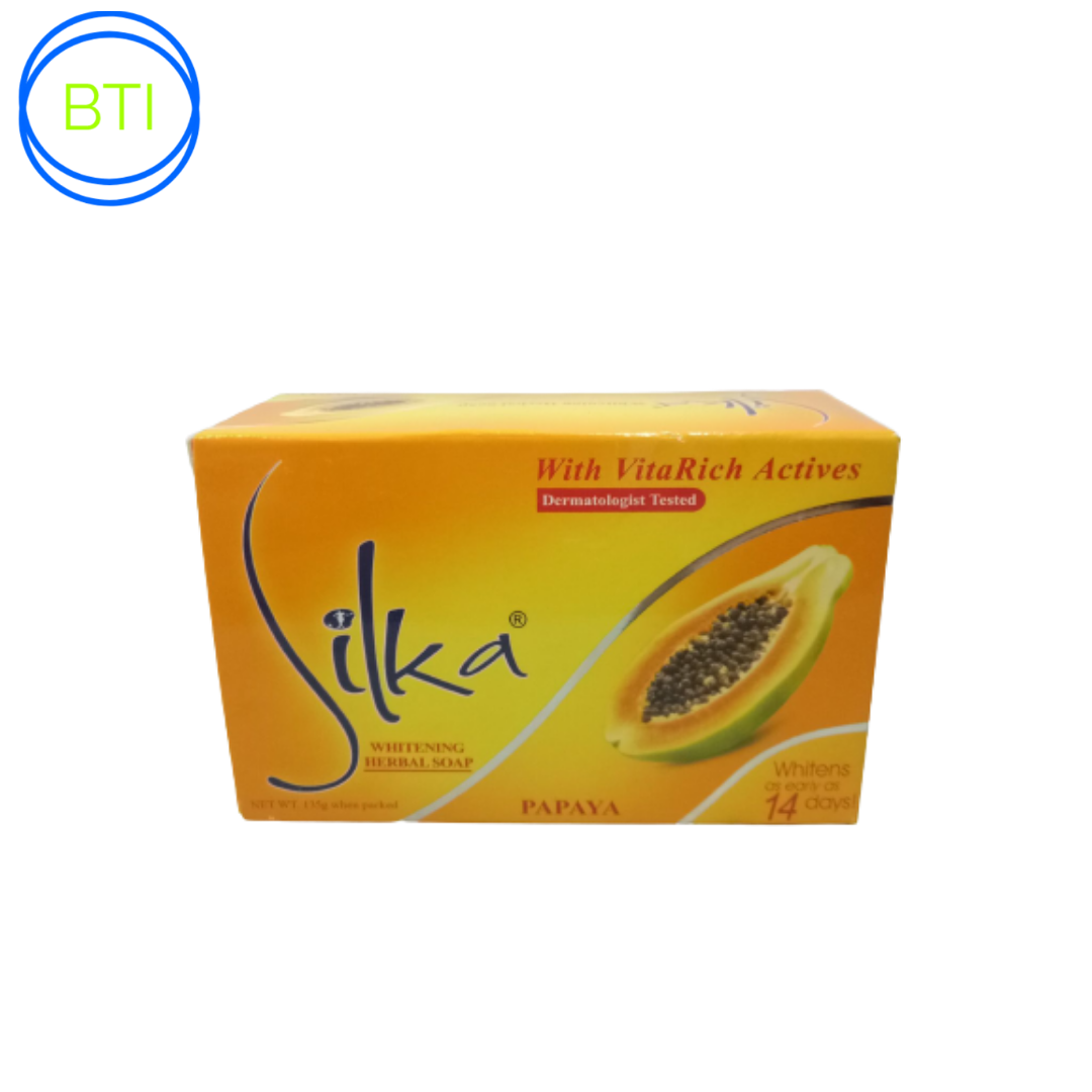 Silka Papaya Soap Orange 135g | Lazada PH