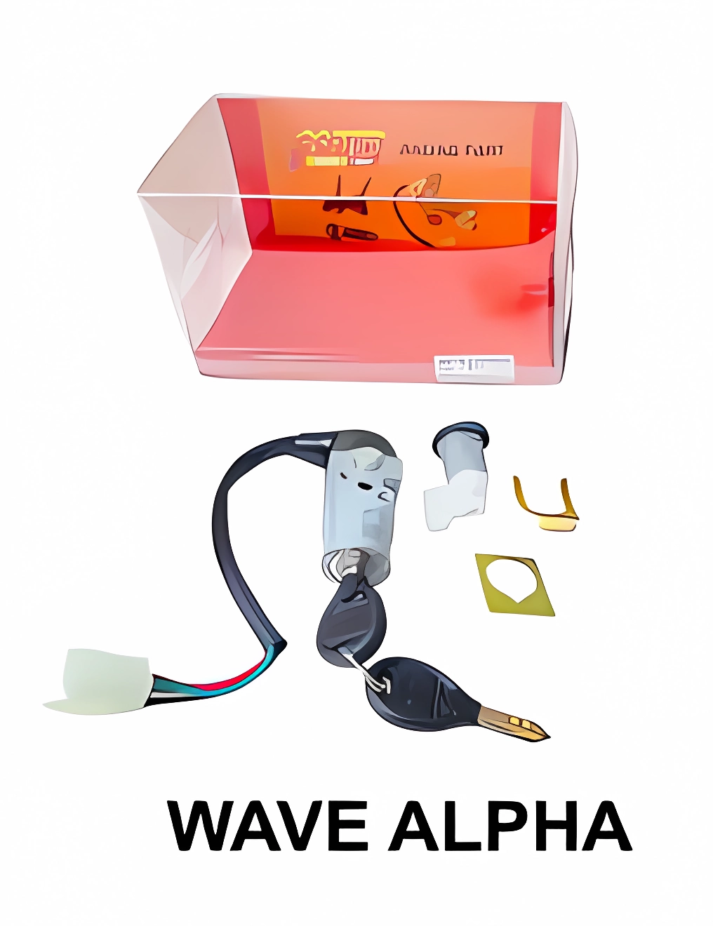 Anti theft Key set For Motorcycle Honda Wave 100 Wave 125 Wave Alpha ...