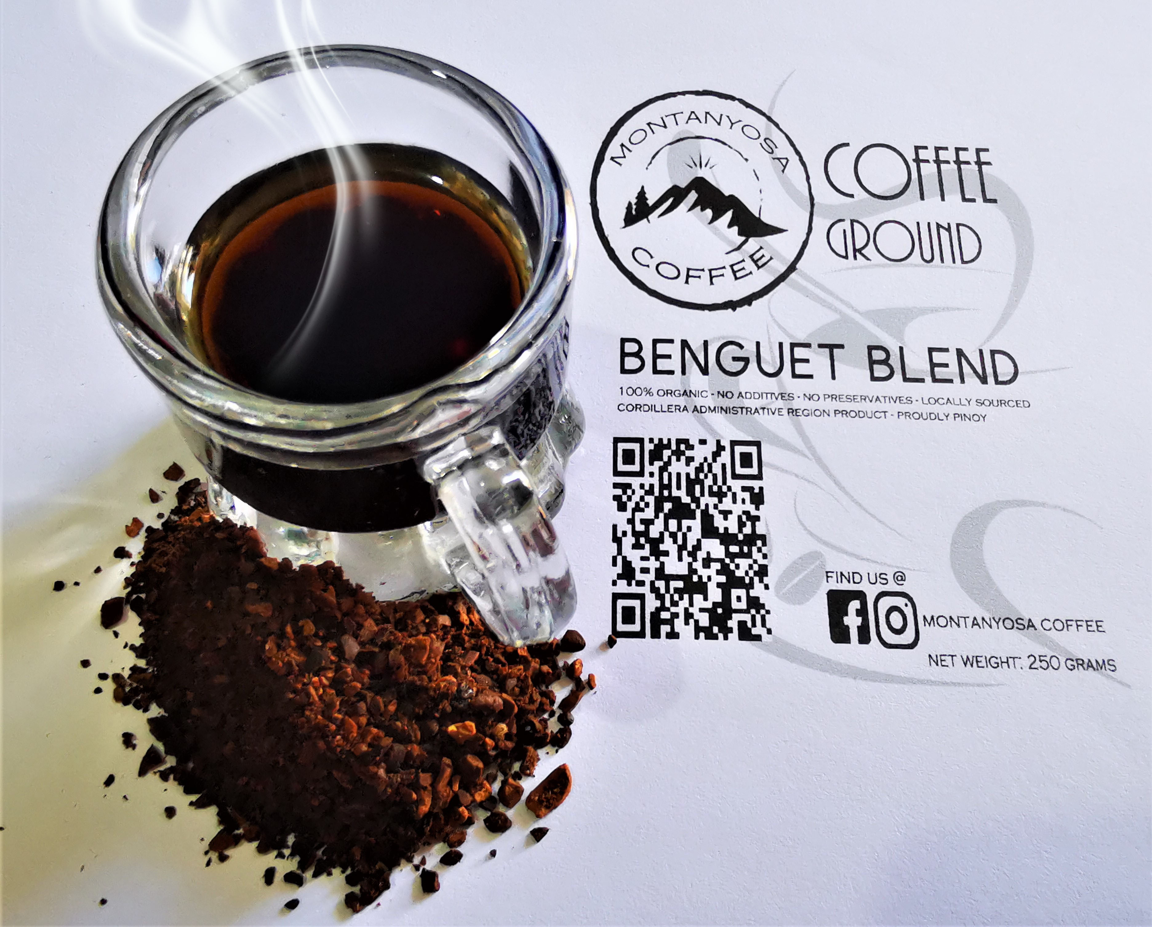 Ground Coffee Benguet Blend @ 250 grams - Montanyosa Coffee | Lazada PH