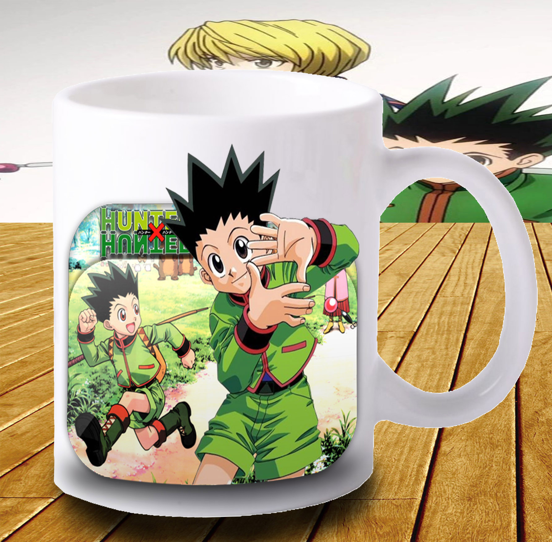 Anime Mug Hunter x Hunter Gon Freecss with Box (325ml) | Lazada PH