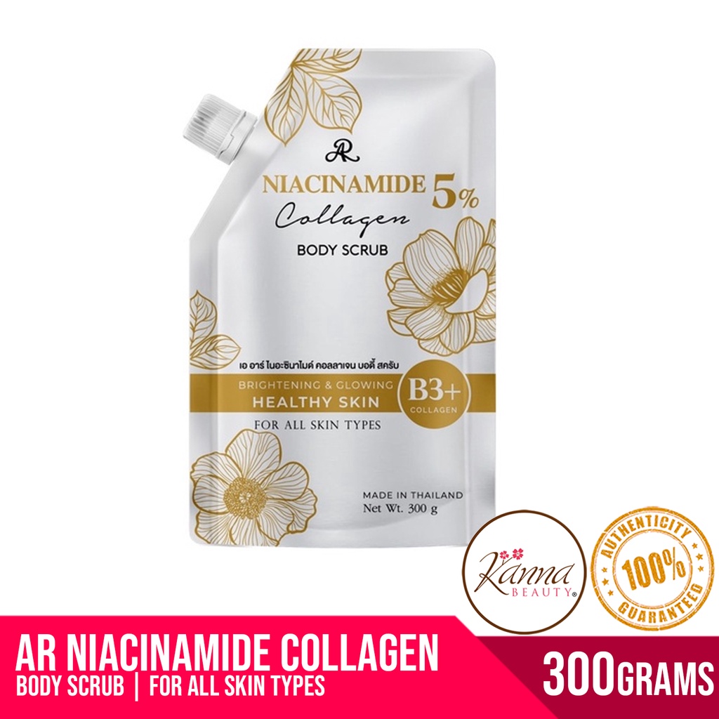 【new】 AR Niacinamide 5 Collagen Face Body Whipped Scrub 300g (FDA ...