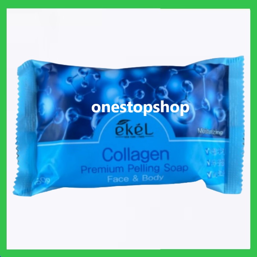 Ekel Collagen Premium Peeling Face & Body Soap 150g | Lazada PH