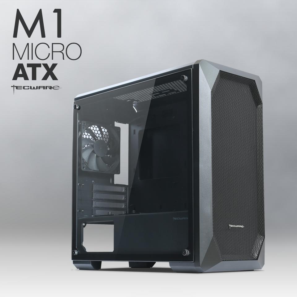 Tecware M1 Micro Mid-Tower Tempered Glass Gaming Case | Lazada PH