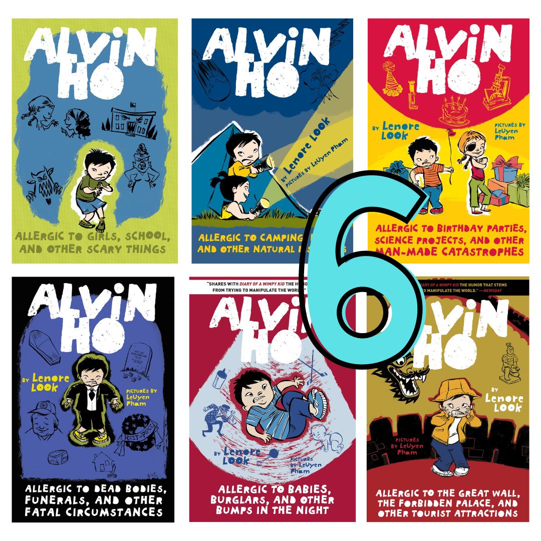 Alvin Ho (6 books) Series (NO BOX - brand new softcover chapter books ...