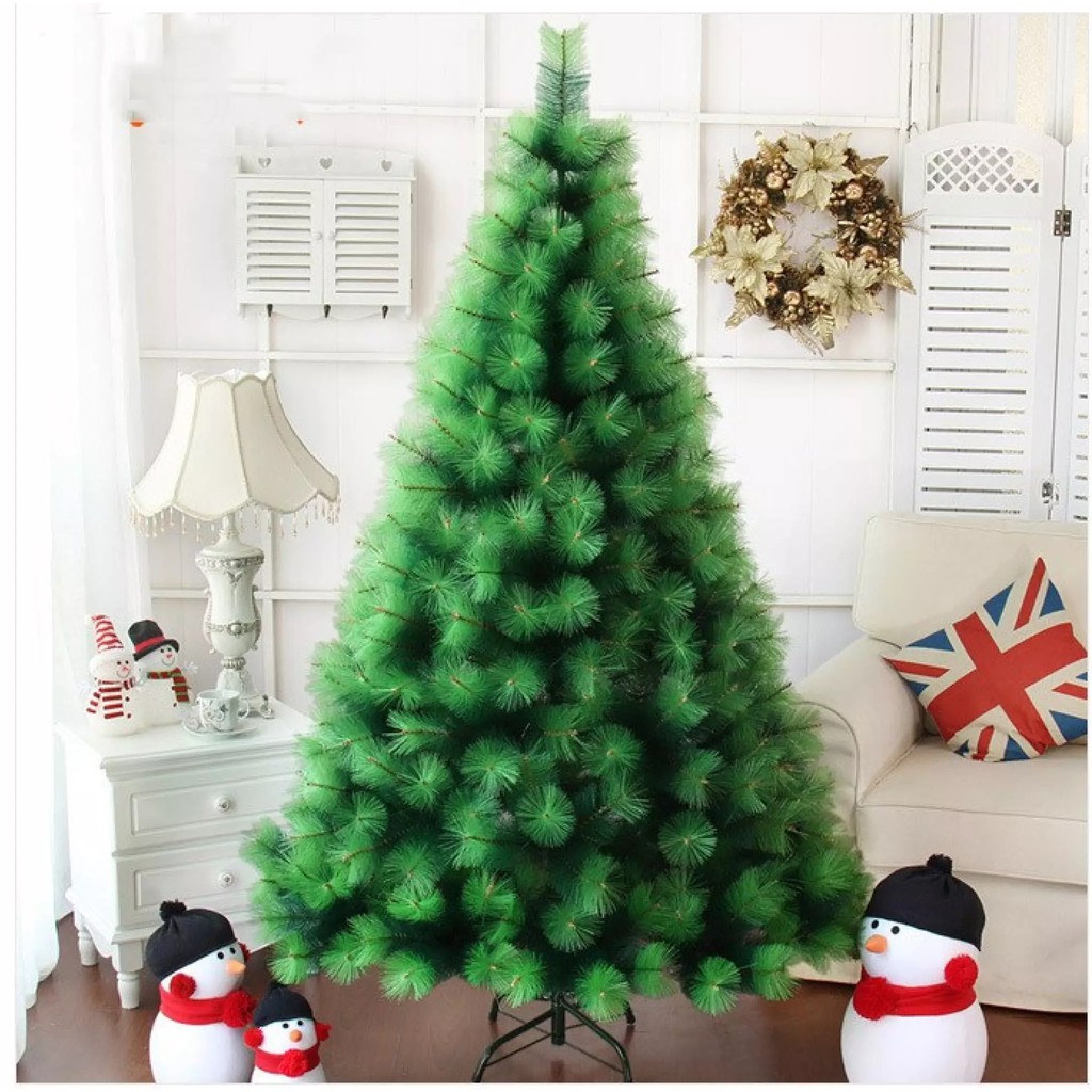 Original Christmas Tree Two-color Pine Needle With Metal Stand ...