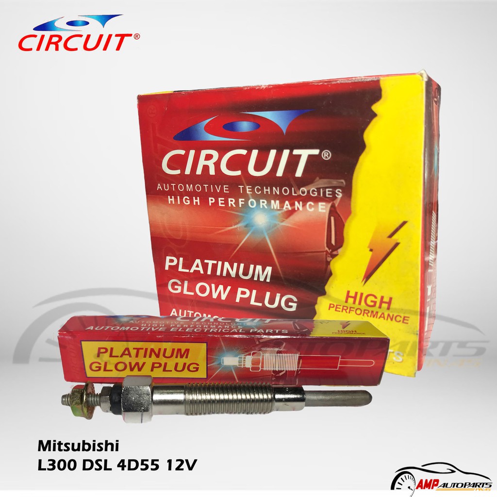 Glow Plug/Heater Plug for Mitsubishi Fuso 4D55, L300 DSL 4D55 12V ...